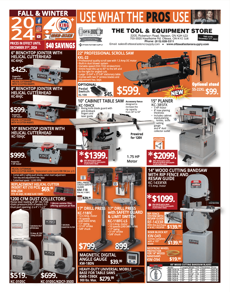 Material Handling & Safety Flyers | Ottawa Fastener Supply